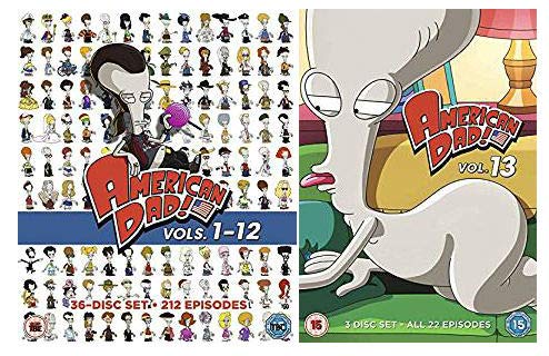 American Dad Volume 1-13 Complete DVD Collection: Amazon.de: DVD & Blu-ray