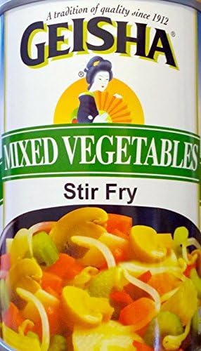 Amazon.com: Geisha Mixed Stir-Fry Vegetables (Pack of 3) 14.5 oz Cans ...
