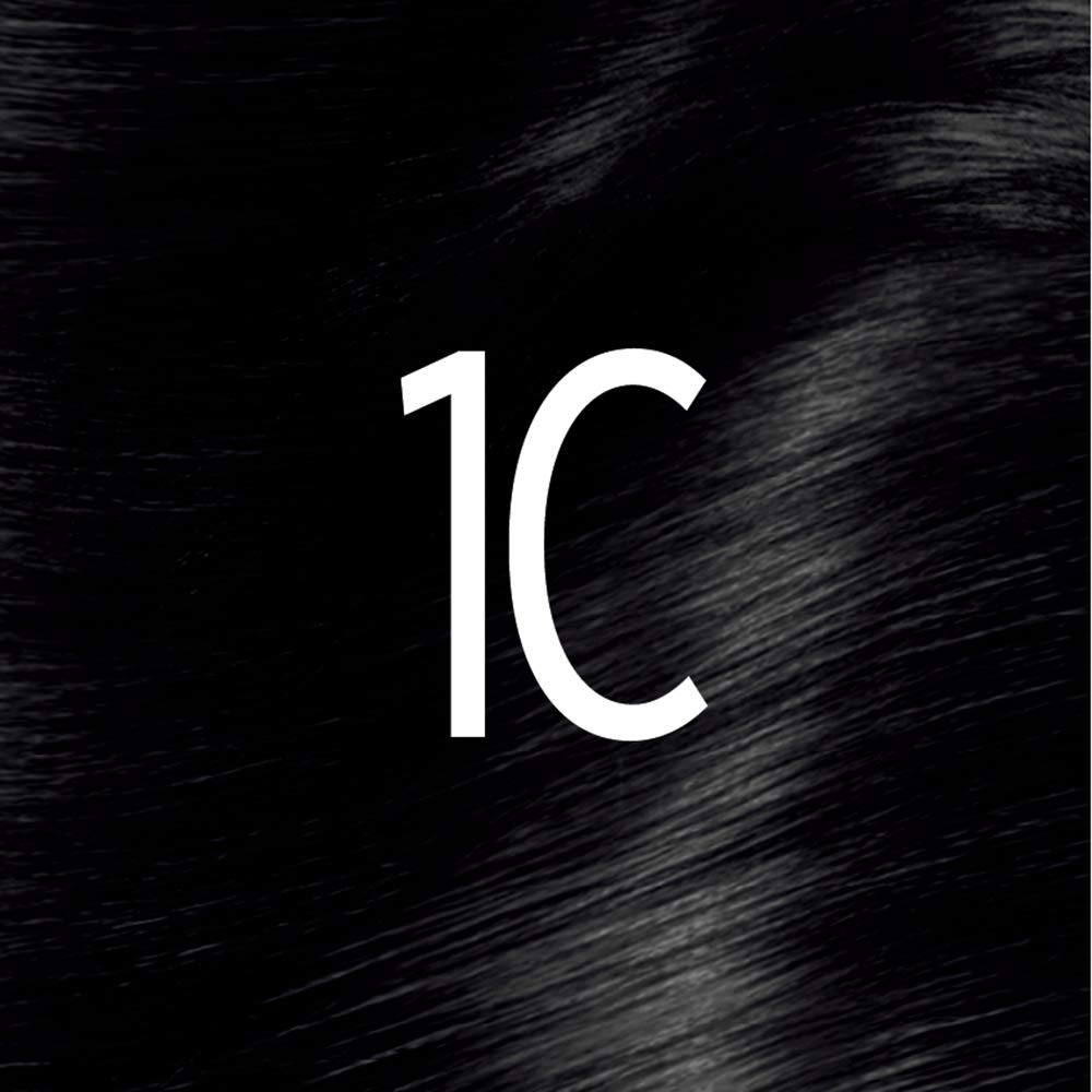 L'Oreal Paris Excellence Creme Permanent Hair Color, 1C Cool Black, 100 ...