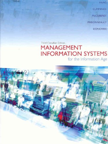Management Information Systems for the Information Age, Third Edition ...