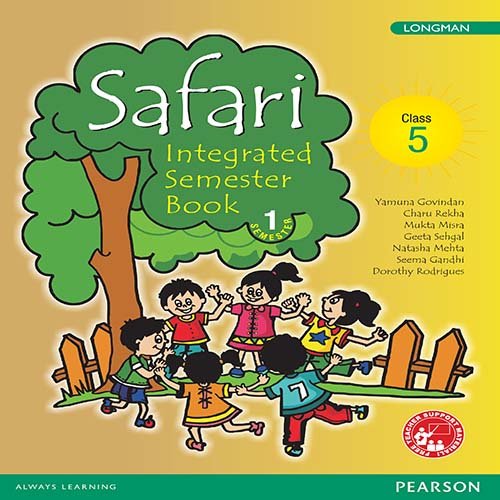 Safari CBSE Class 5, Semester Book 1 : Sudha Vyas, Charu Saran, Seema ...