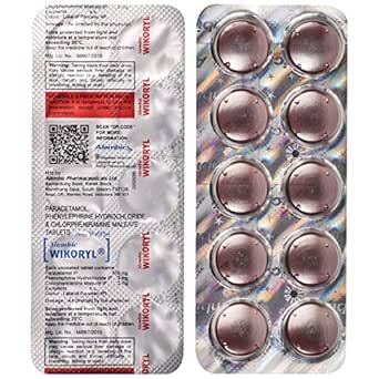 Wikoryl - Strip of 10 Tablets : Amazon.in: Health & Personal Care
