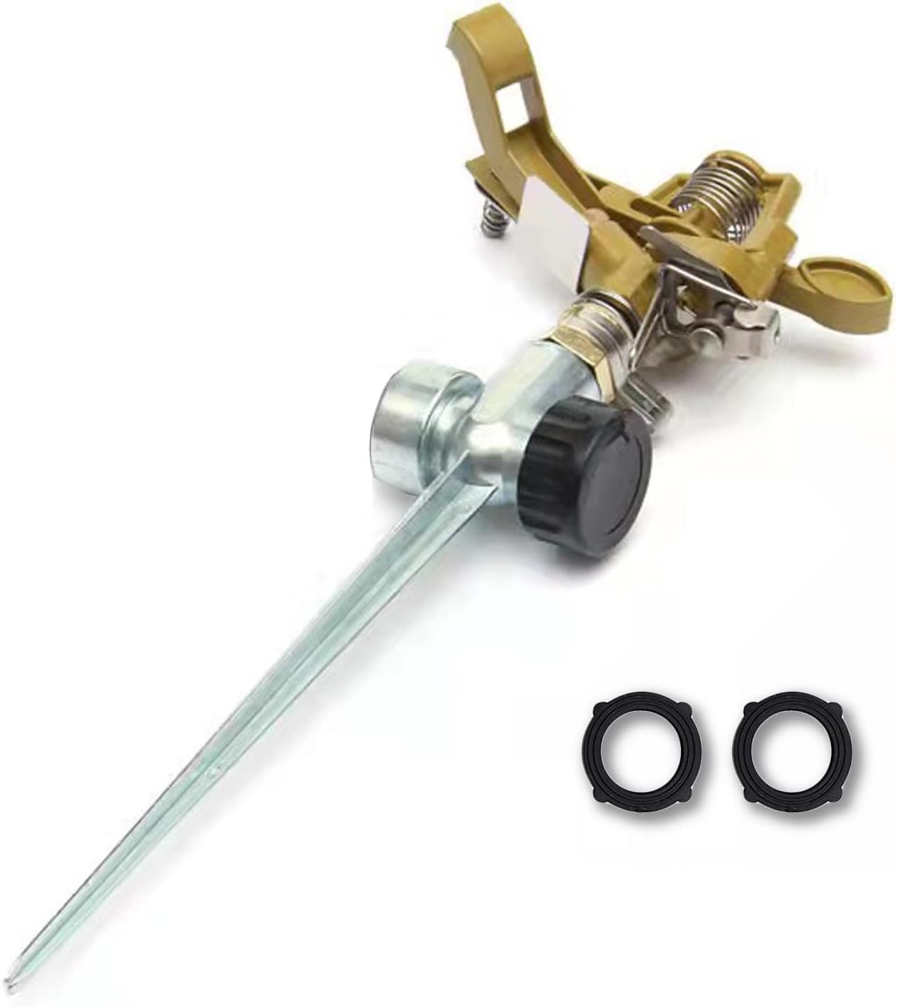 Amazon.com : LIULO TOOL 2 Pack Zinc Alloy Impact Sprinklers for Yard ...