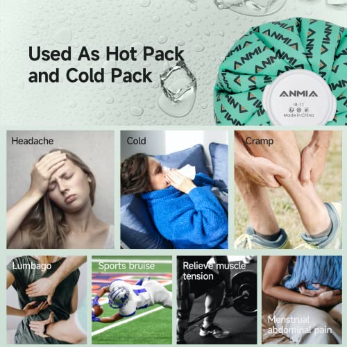 Snapklik.com : Large Ice Bags For Injuries Reusable, 11 Ice Cold Pack ...
