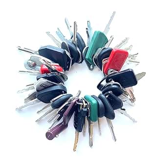 Amazon.com: 42 Keys Heavy Equipment/Ignition Construction Master Key ...