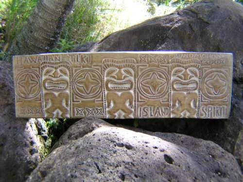 Wood Carved Tiki Panels