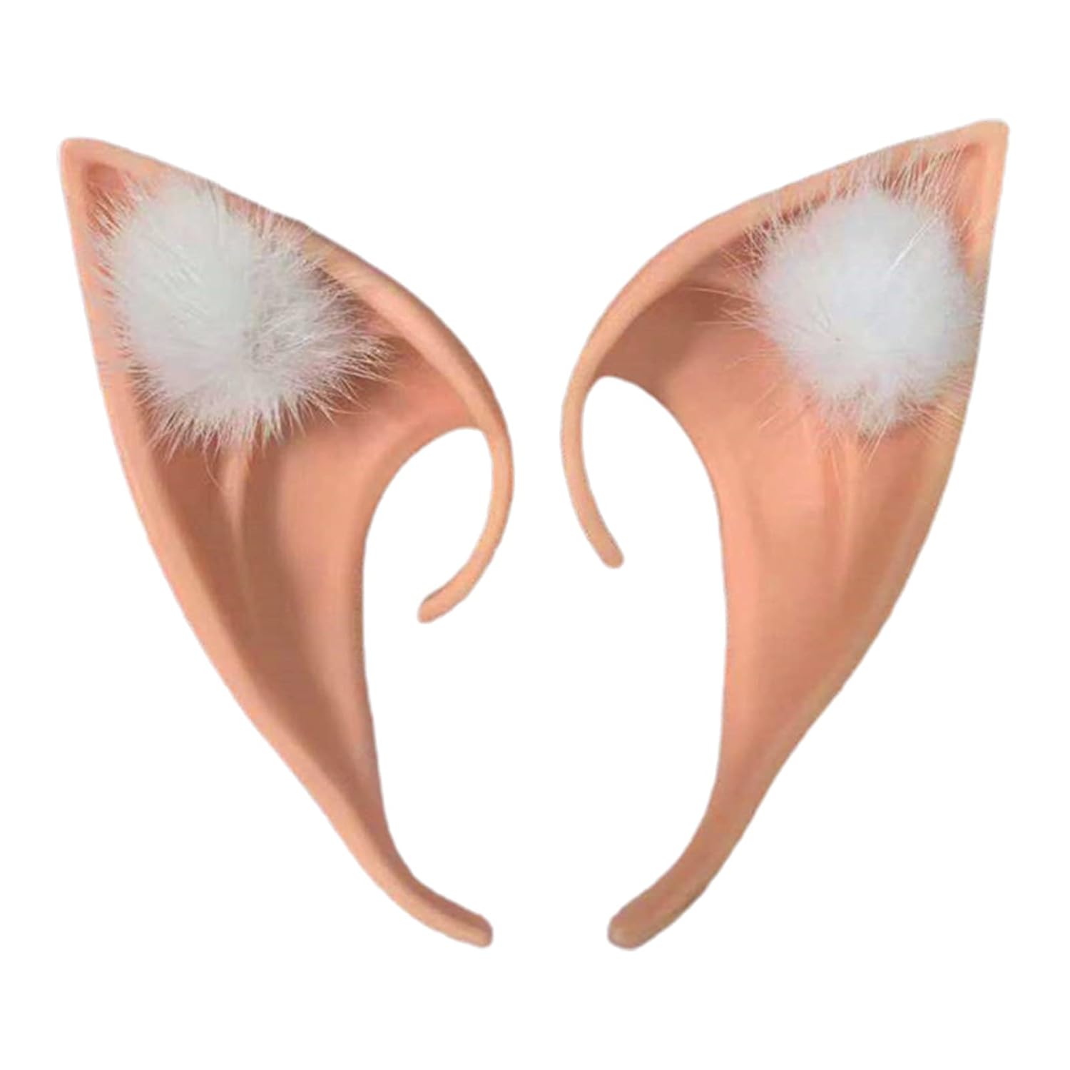 Amazon.com: 1 Pair Elf Ears High Elastic Silicone Angel Elven Elf Ears ...