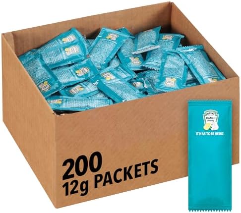 Amazon.com : Heinz Ranch Single Serve Packet (0.42 Oz Packets, Pack of ...