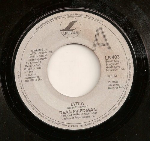 Dean Friedman - Lydia - : Dean Friedman: Amazon.fr: CD et Vinyles}