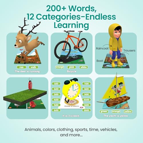 Learning Flashcards for Kids - Vocabulary Builder & Educational Toys ...