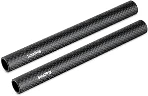 SMALLRIG 15mm Carbon Fiber Rods (6 Inch) for 15mm Rail Support System- 1872 : Amazon.ca: Electronics
