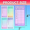 Amazon.com: Cash Breakdown Teller Stickers 2 x 4 Inch Cash Tracker Memo ...