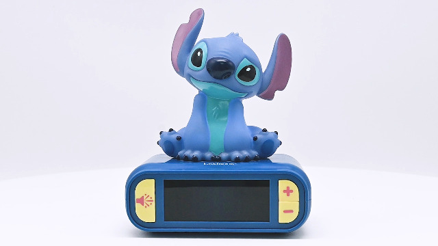 Watch Lexibook, Disney Stitch, Stitch Nightlight alarm clock, RL800D on ...
