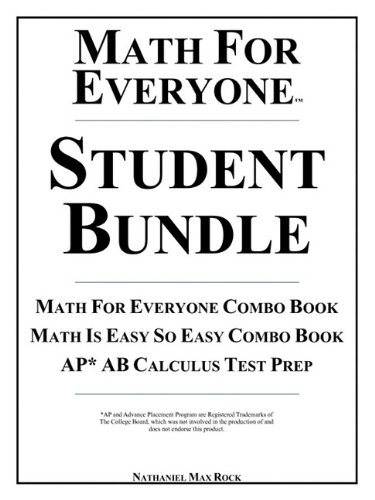 Amazon.com: Math For Everyone Student Bundle: Math For Everyone Combo ...
