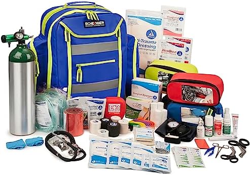 Amazon.com: Scherber Fully-Stocked Premium First Responder Backpack | EMT/EMS Medic Trauma ...
