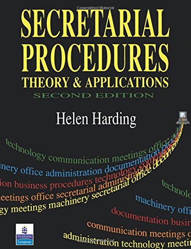 Secretarial Procedures: Theory and Applications: Harding, Helen ...