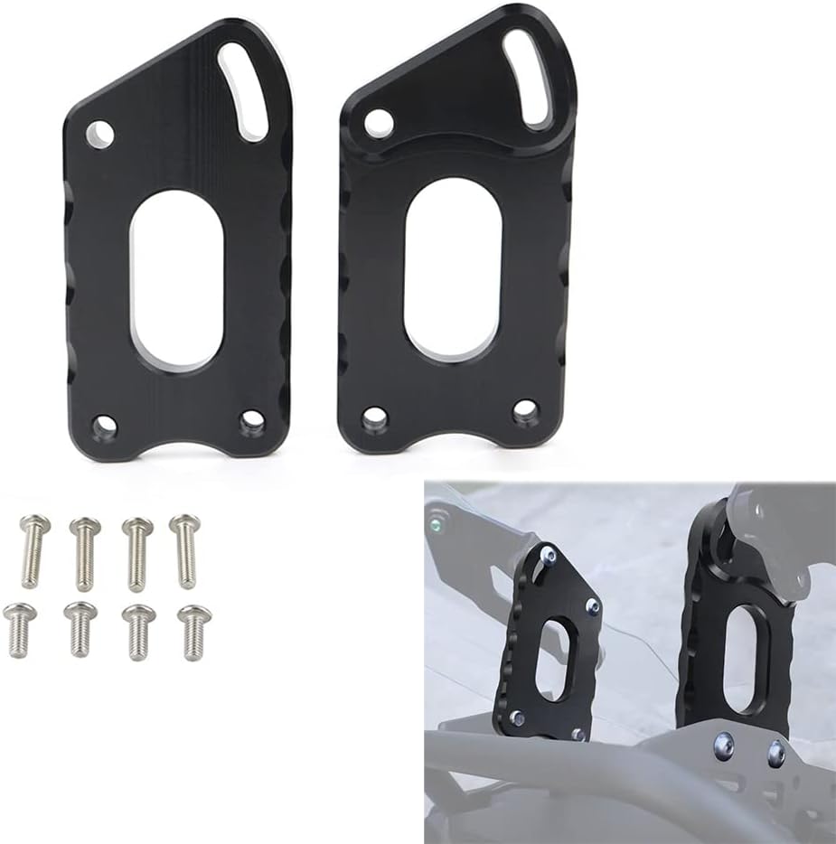 Amazon.com: Xitomer Adjuster Windshield Risers Fit for KLR 650 KLR650 ...