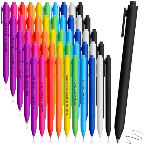 Amazon.com : Yexiya 35 Pcs Inspirational Pens Bulk Affirmation Pens ...