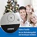 Window Alarm 4 Pieces with Loud 100dB Alarm and Vibration Sensors ...