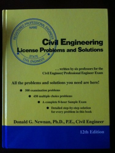 Civil Engineering License Problems and Solutions (All Problems and ...
