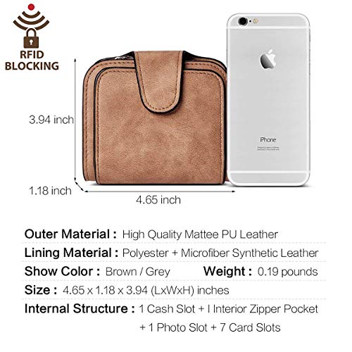 Buy PARADOX (LABEL) Synthetic Bi-fold Card Holder RFID Blocking Women's ...