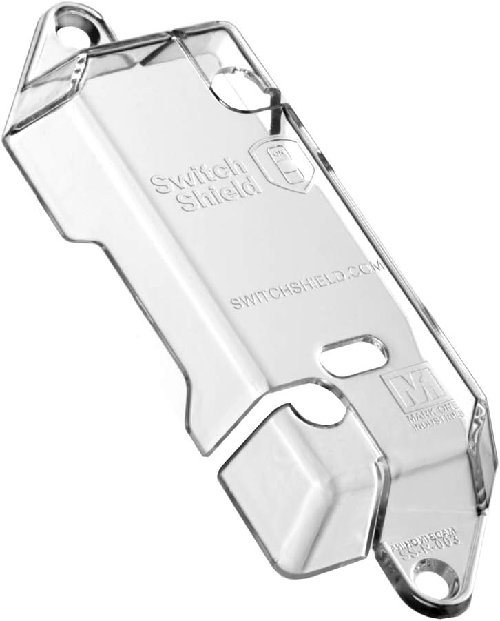 Clear Light Switch Guards, 3 - Pack | Rocker Style | Child Safety Cover ...