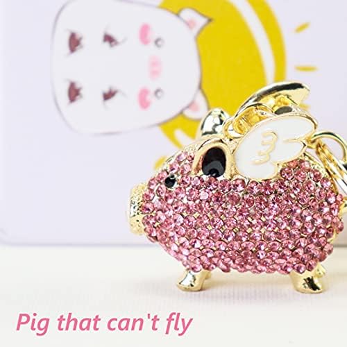 Sviiok Nansheng Pig Keychain,Cute Keychain Accessories for Women,Pink ...