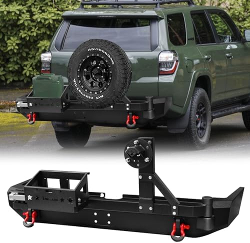 Amazon.com: IGLDIPUO 4Runner Rear Bumper Compatible with 2015-2020 5th ...