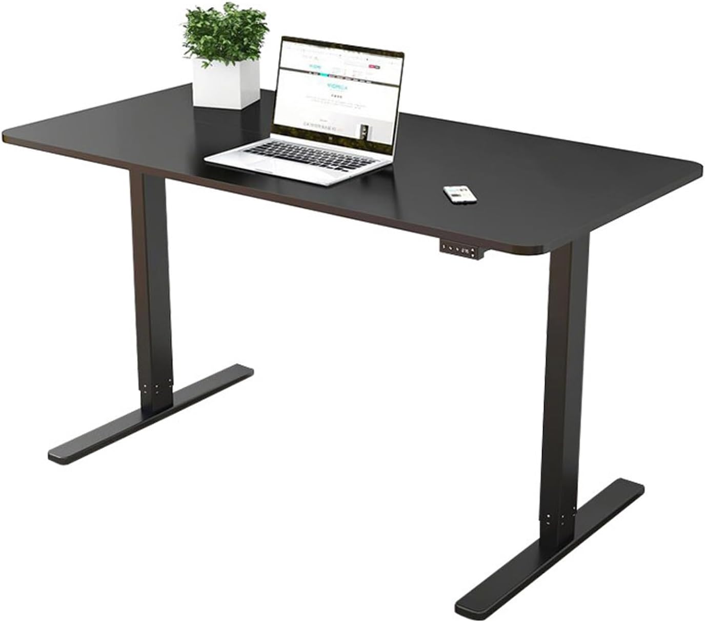 Amazon.com: Standing Desk Adjustable Height, Electric Standing Desk PC ...