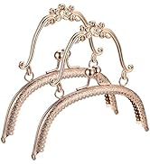 Amazon.com: uxcell Semicircle Handbag Handle Frame, 2Pcs 4.8" Metal ...