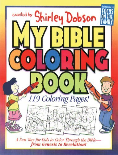 My Bible Coloring Book: A Fun Way for Kids to Color Through the Bible ...