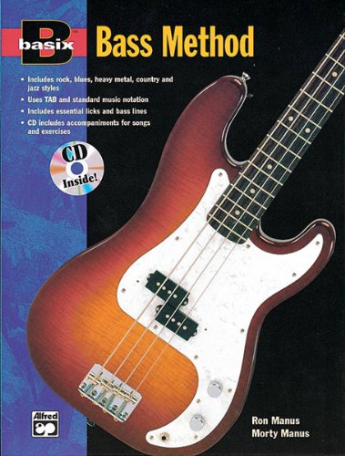 Amazon.com: Basix: Bass Method - Bass Guitar - Bk+CD: Books