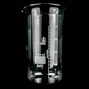 Normax Vaso Precipitado forma Alta (2000ml) : Amazon.es: Hogar y cocina