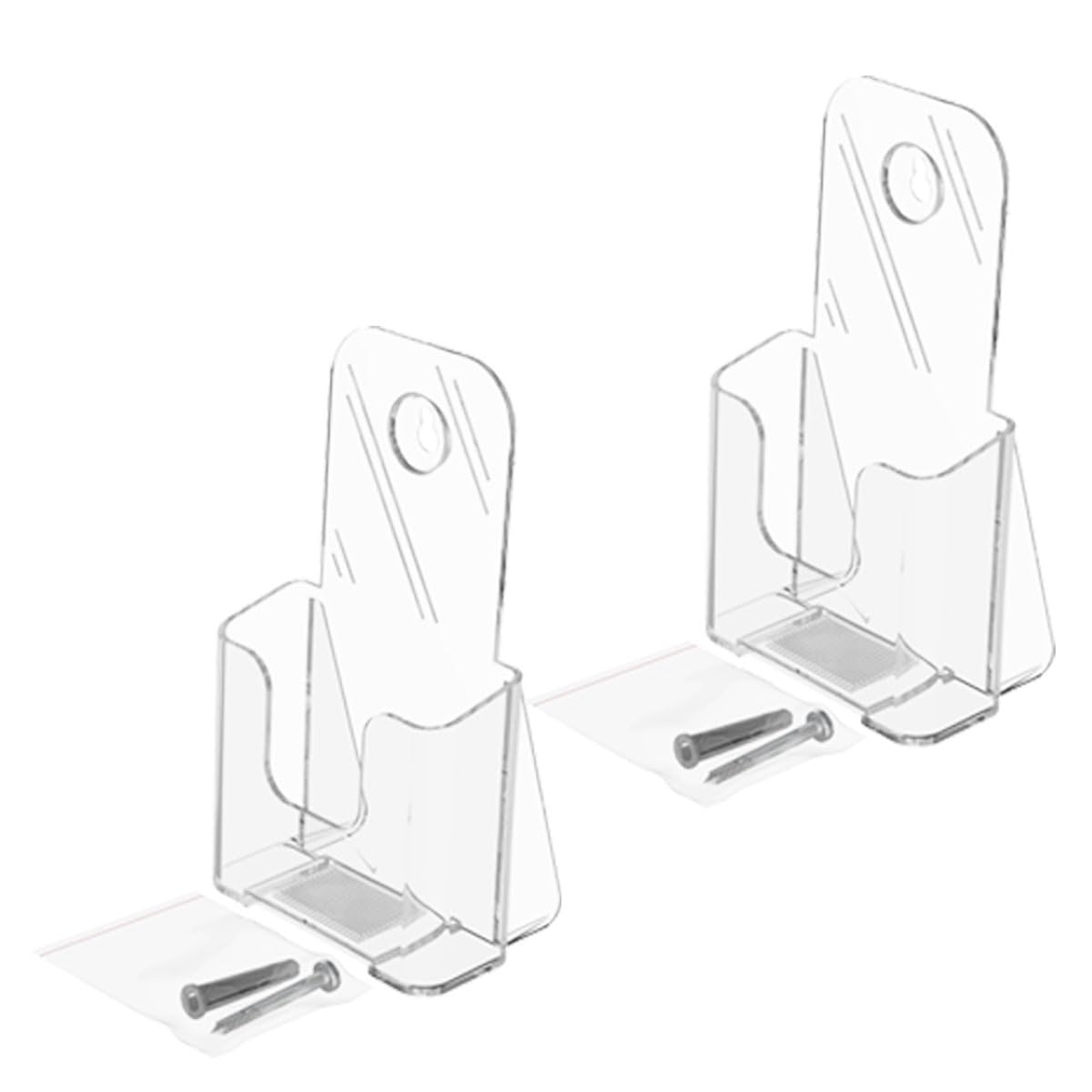 Amazon.com: Top Notch Displays 4" Acrylic Stand, Clear Trifold Brochure ...