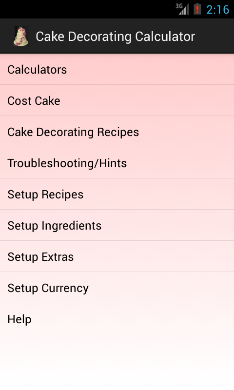 Cake Decorating Calculator:Amazon.com:Appstore for Android