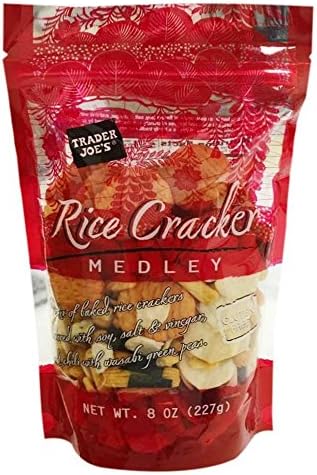 Amazon.com: Trader Joe's Gluten Free Baked Rice Cracker Medley 227g (5 ...