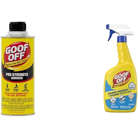 Goof Off FG653 Professional Strength Remover, Pourable 16-Ounce,Liquid