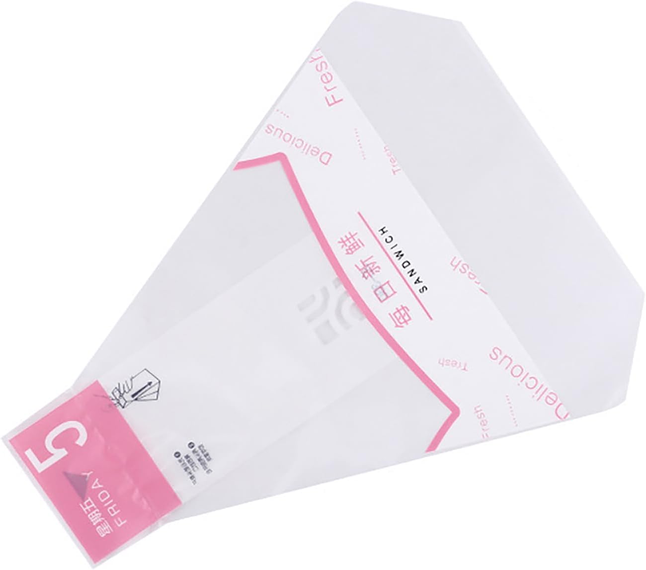 Amazon.com: 100pcs Easy Tear Sandwich Packaging Bag Disposable ...