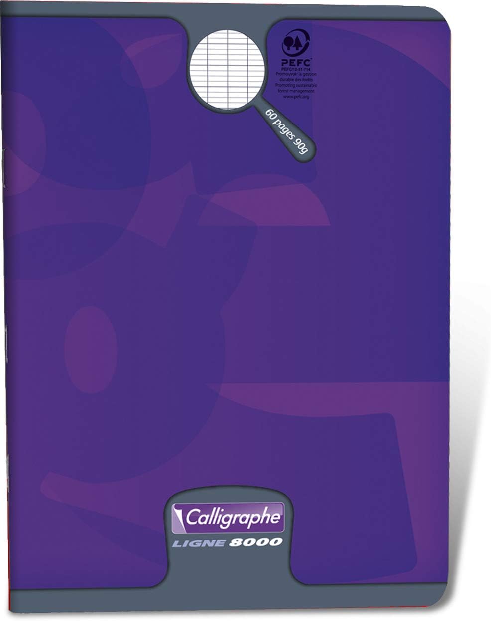 Clairefontaine – Ref 108792C – Calligraphe Staplebound Spine Notebook ...