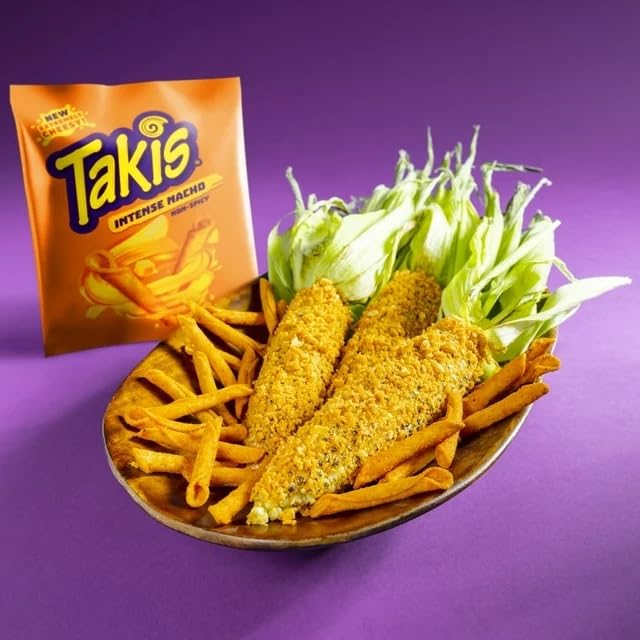 Takis Intense Nacho Cheese Rolled Tortilla Chips – No picante, 260g9 ...
