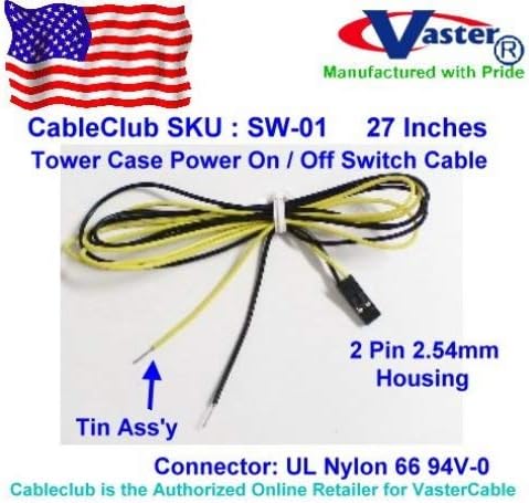 Amazon.com: SuperEcable - 50 Pcs/Pack - Switch Power Cable, Computer ...