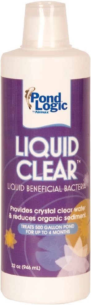 Amazon.com: Pond Logic Liquid Clear (Pond, Fountain & Bird Bath), 32 oz ...