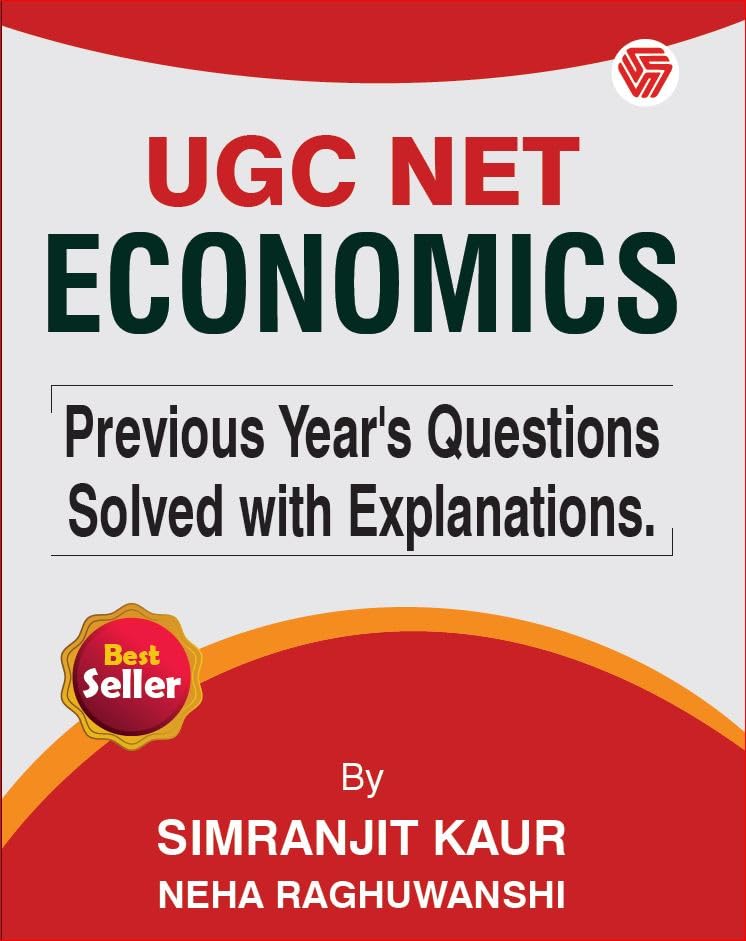 Buy UGC NET ECONOMICS | Previous Year's Questions Solved with ...