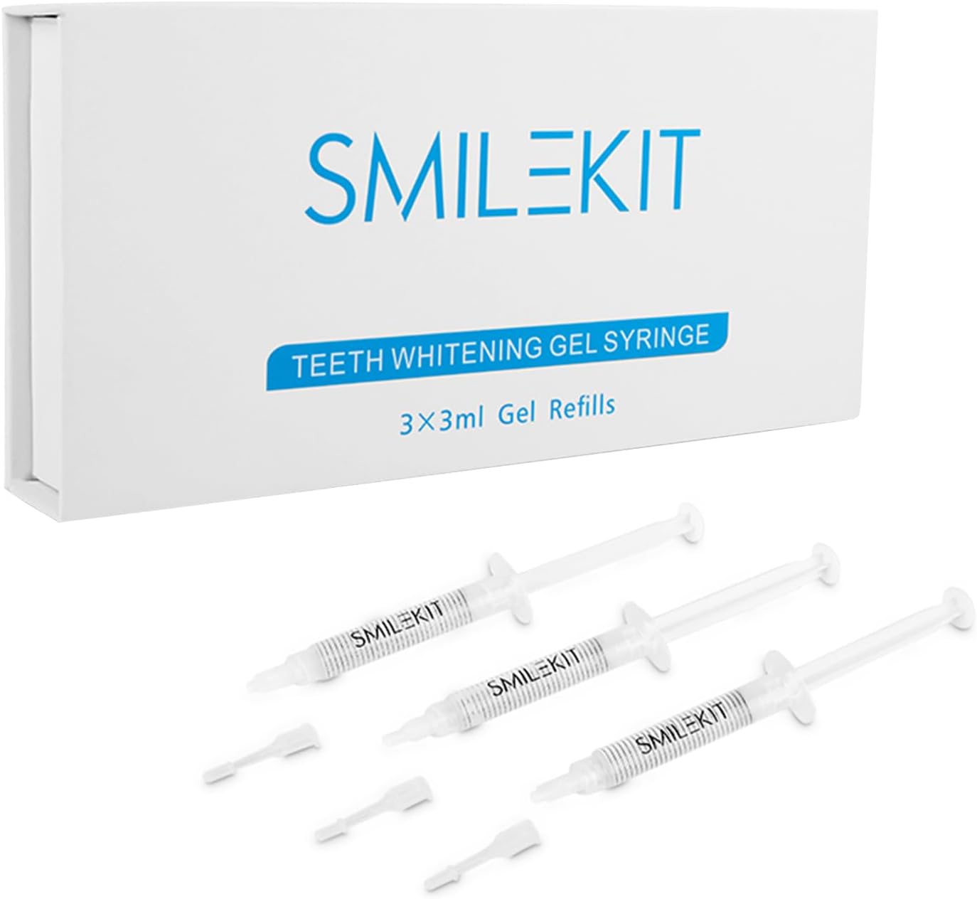 Amazon.com: Teeth Whitening Gel Syringe Refill(3 Syringes), 35% ...