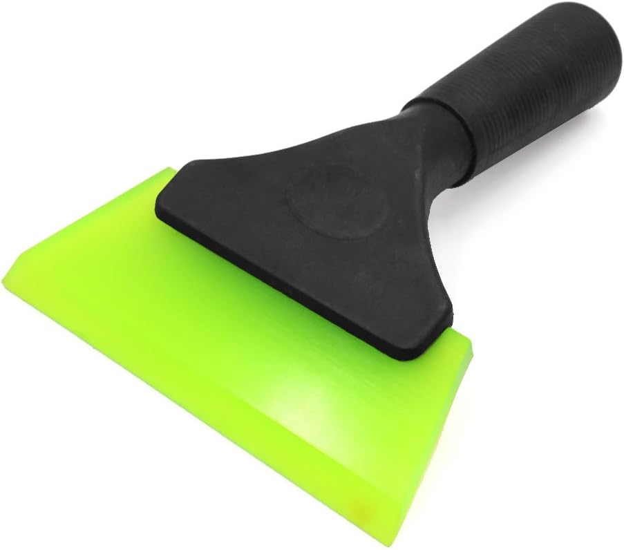 Amazon.com: uxcell Antislip Handle Green Rubber Car Window Ice Scraper ...