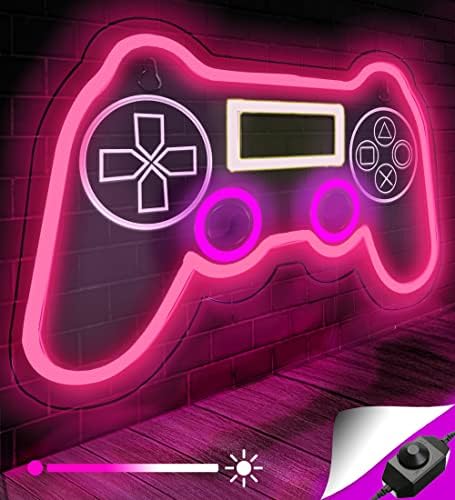 Dimmable Gaming Lights Neon Signs for Gaming Wall Decor! Game Room Sign ...