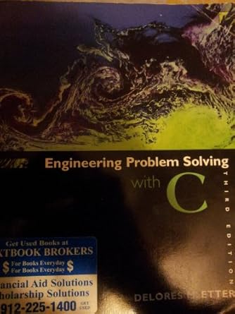 Amazon.com: Engineering Problem Solving with C (3rd Edition ...