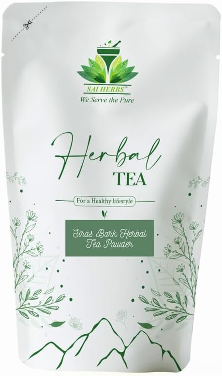SAI HERBS Siras Bark Raw Tea Powder - Shirisha Bark Raw Tea Powder ...