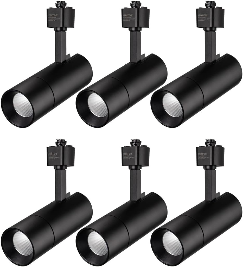 mirrea 3-Color LED Track Lighting Heads Compatible with Single Circuit ...