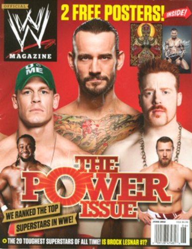 WWE Magazine - June 2012 - The Power Issue: John Mihaly: Amazon.com: Books